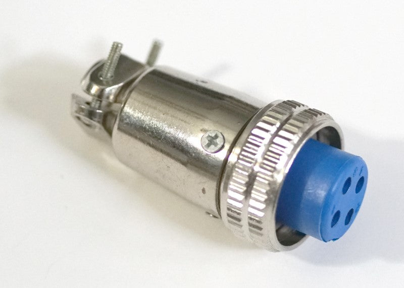 Round Female 4 pin 17mm NON-Threaded Spindle Connector – BuildYourCNC