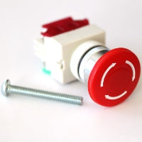 E-Stop (Emergency Stop) Button - 120v-10A/240v-6A – BuildYourCNC