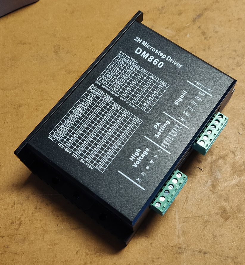 6.0 Amp Stepper Motor Driver 400-25000 Steps Per Revolution – BuildYourCNC