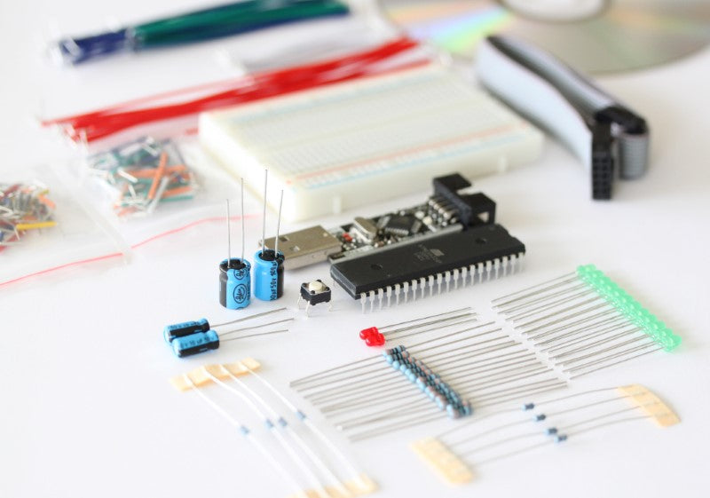AVR Microcontroller Beginner Kit with DVD – BuildYourCNC
