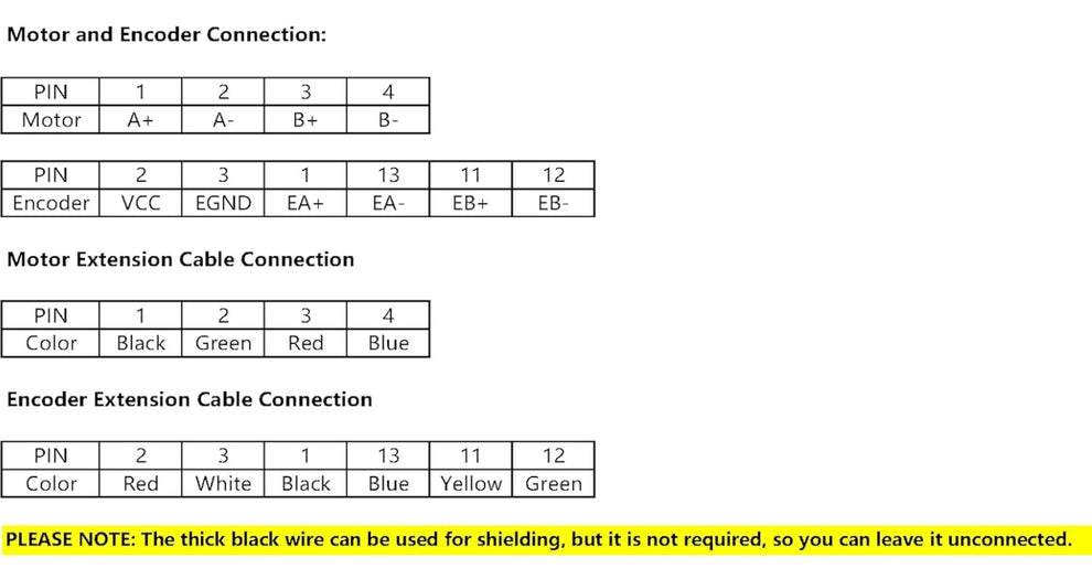 Closed Loop NEMA 23 Stepper Motor (425 oz-in 8mm single shaft) and Mat ...