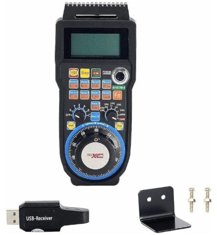 Wireless Mach3 CNC Handwheel Pendant | 4-Axis MPG Controller – BuildYourCNC